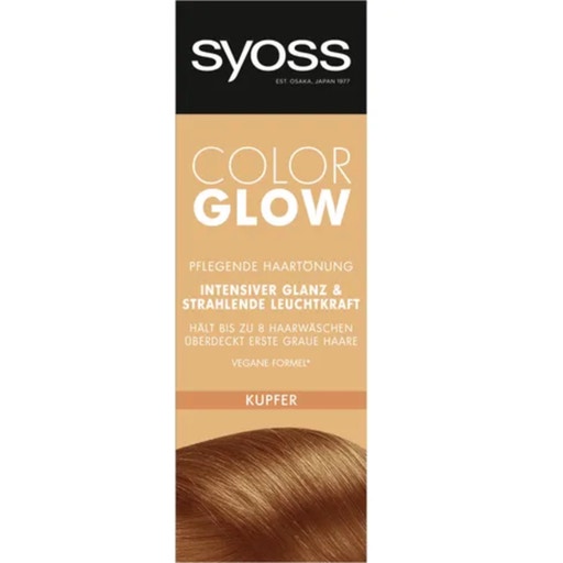 syoss Color Glow Pflegende Haartönung Kupfer - oh feliz Onlineshop Schweiz